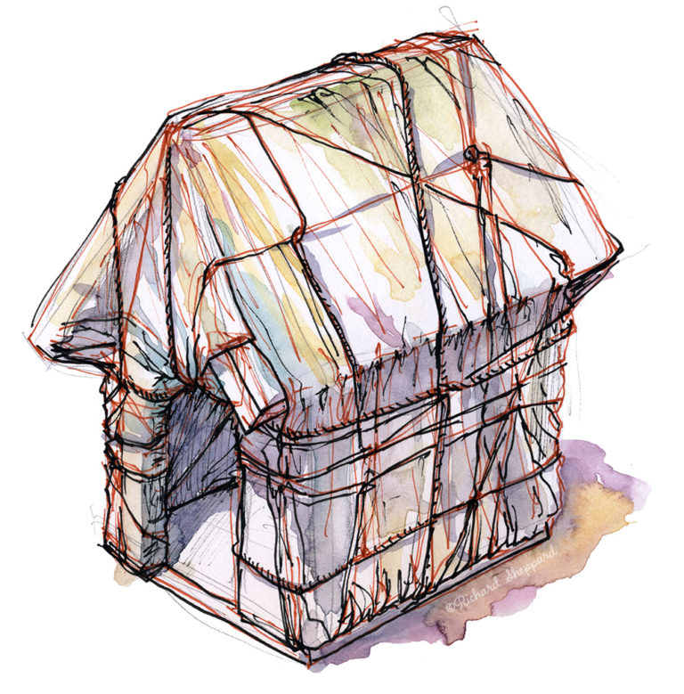 Christo’s Wrapped Snoopy House – The Artist on the Road