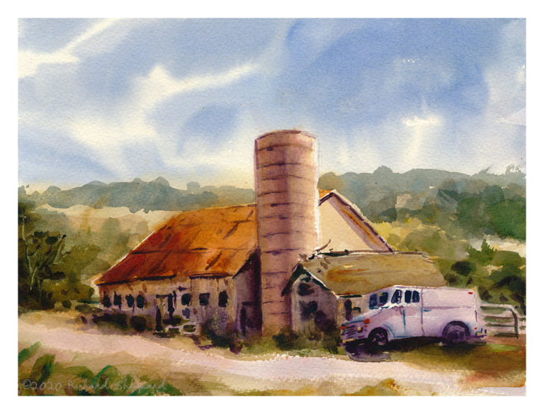 Freestone Barn – The Artist on the Road