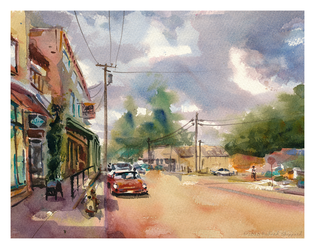 The Artist on the Road – Richard Sheppard's Sketchbooks, Watercolors ...